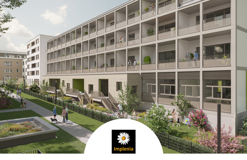 Implenia: Bauprojekt Jägerhofquartier - Planstack